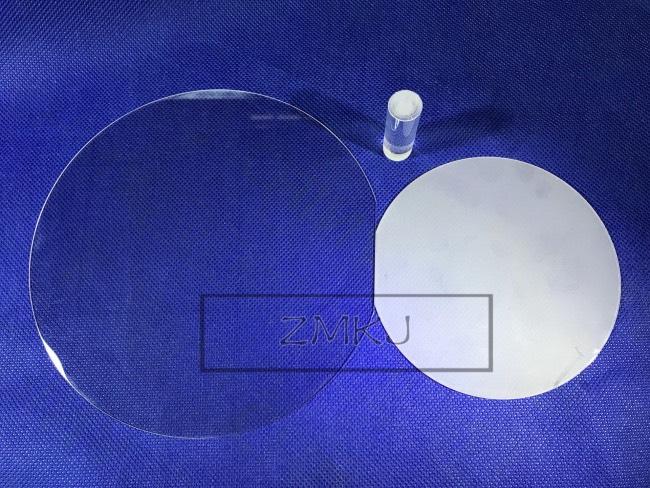 Round C - Axis Sapphire Wafer Diameter 100mm For LED And Optical Lens