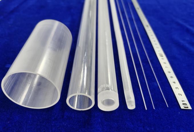 EFG Method Transparent Sapphire Tubes Acid And Alkali / High ...