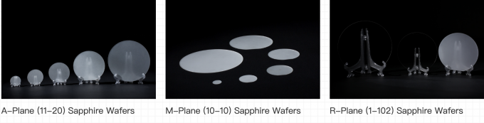 A Plane Single Crystal Sapphire Wafer Dia 100mm 2inch