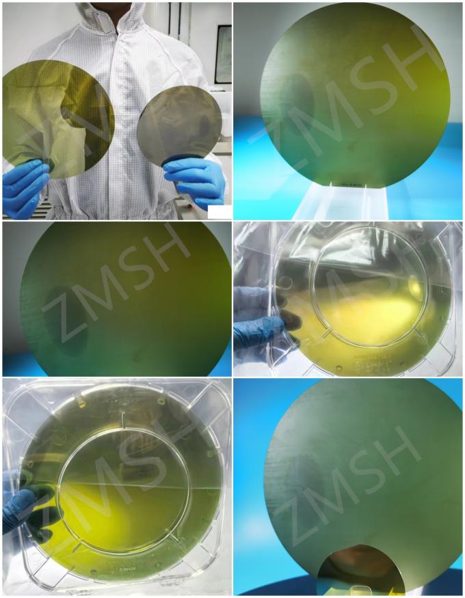 4H-N Silicon Carbide SiC Substrate 8 Inch Thickness 350um 500um Prime ...