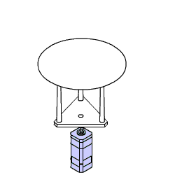 Sapphire Wafer Handling Lift Pin For Wafer Transfer Reduced Mechanical ...