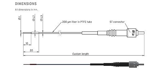 GaAs Fiber Optic Temperature Sensor GaAs Package Temperature Sensor ...