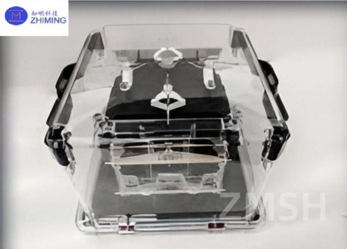 6Inch Vertical Wafer Cassette Box Wafer Transport Container