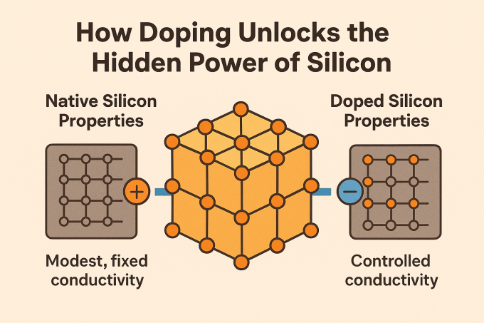 How Doping Unlocks the Hidden Power of Silicon