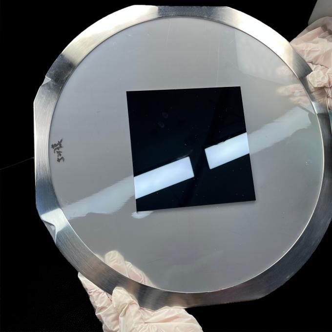 Square Silicon Wafer with Film-Laminated Carrier for Advanced IC ...