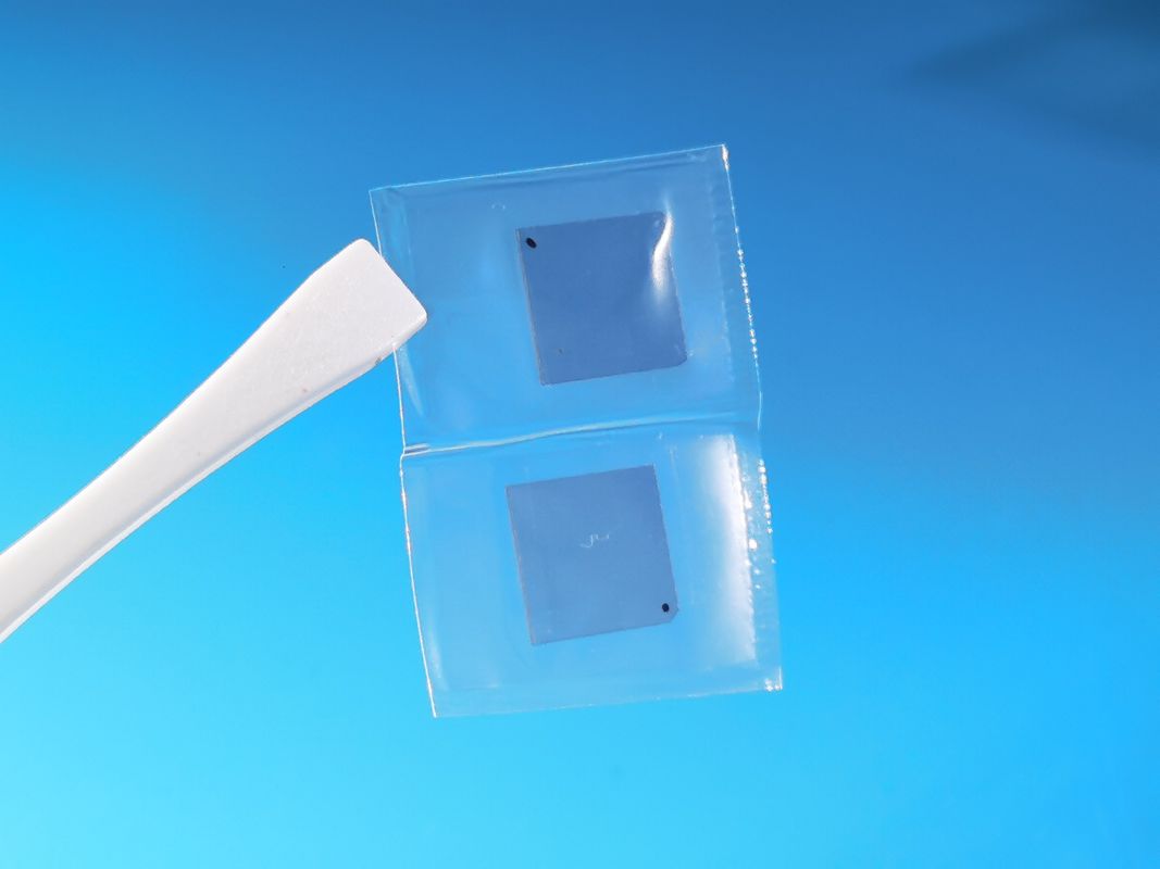 10x10x0.5mm HPSI 1sp 2sp 4H-SEMI SIC Silicon Carbide Wafersubstrate