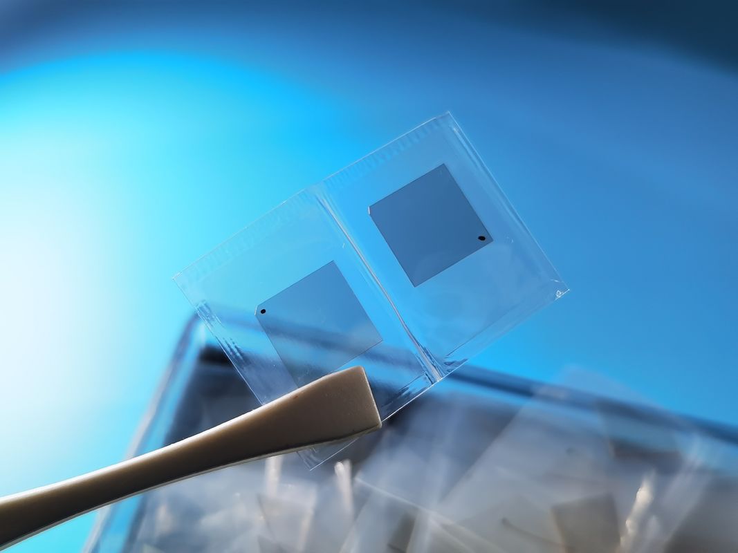 10x10x0.5mm HPSI 1sp 2sp 4H-SEMI SIC Silicon Carbide Wafersubstrate