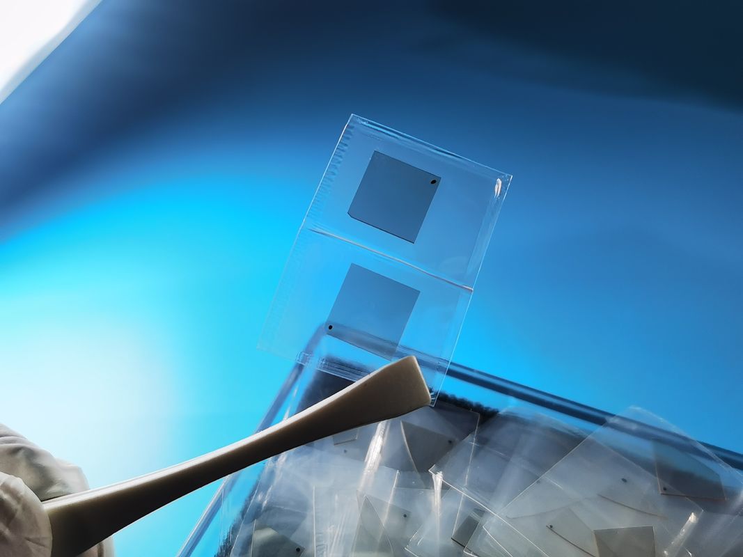 10x10x0.5mm HPSI 1sp 2sp 4H-SEMI SIC Silicon Carbide Wafersubstrate