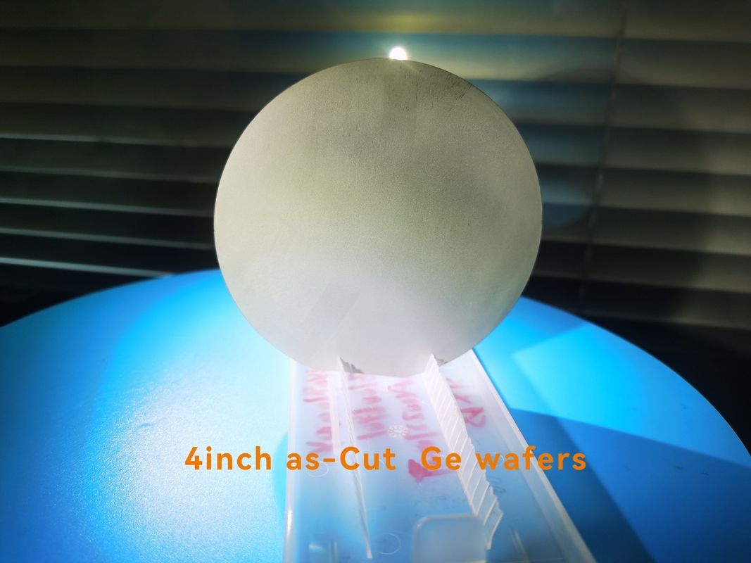 P Type / N Type Ge Substrate Germanium Wafers 2inch 3inch 4inch