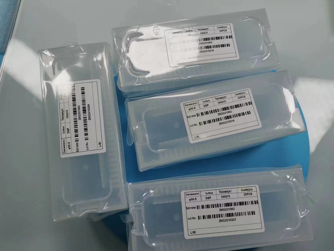 Sapphire Wafer 60/40 Surface Quality Scratch/Dig 20/10 40/20 60/40