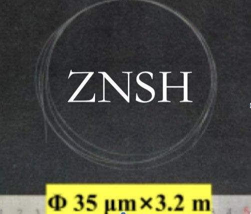 Al2O3 Sapphire Glass Fiber Diameter 35um 100um 200um UV IR Light Loss ...