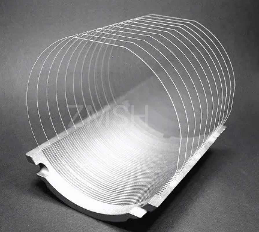 4" 4H-Semi High Purity SIC Wafers Prime Grade Semiconductor EPI ...