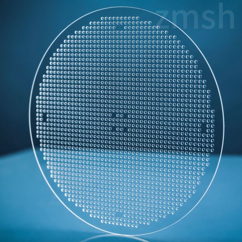 Through Glass Vi (TGV) JGS1 JGS2 Sapphire BF33 Quartz Customizable ...