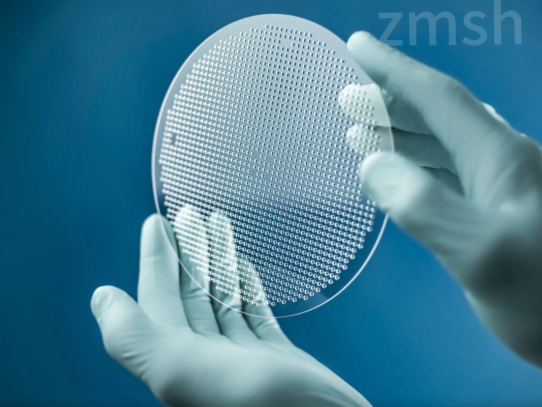 Through Glass Vias (TGV) For JGS1 JGS2 Sapphire Corning Glass Eligible ...