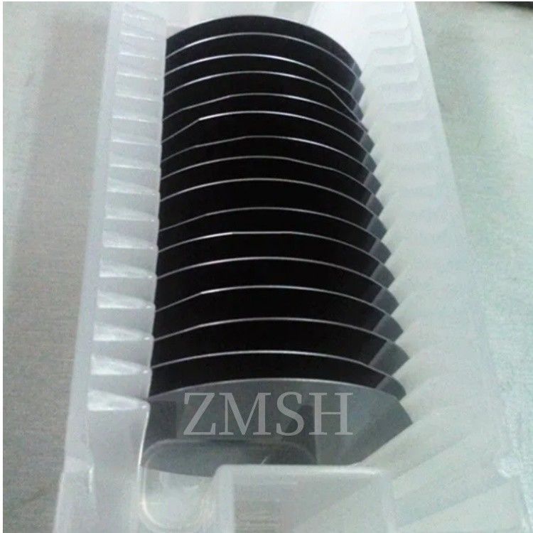 4Inch Sic Silicon Carbide Wafer 6H-P Type Thickness 350μm Zero / Prime ...