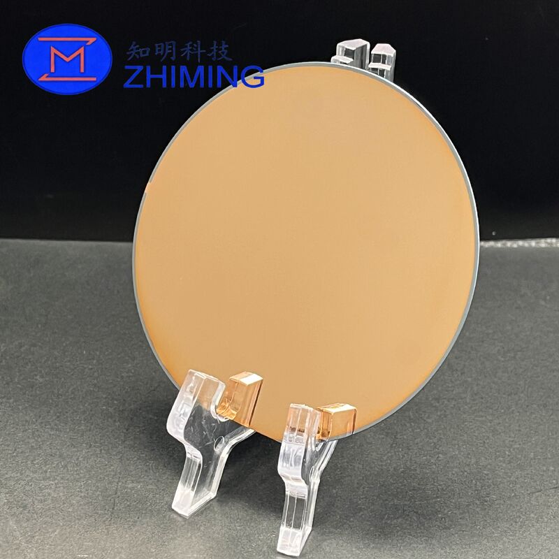 4-inch N-Type P-Doped Si (100) with 100 nm Ti + 200 nm Cu Thin Film Cu ...
