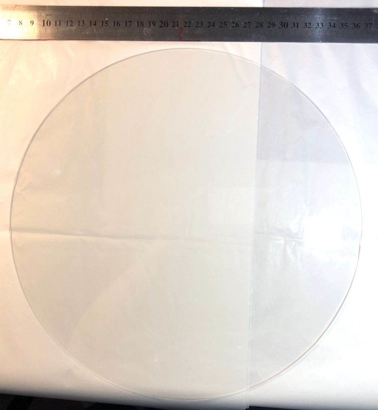 12inch dia 300mm C plane BF33 glass wafer 2sp For Anodic Bonding use