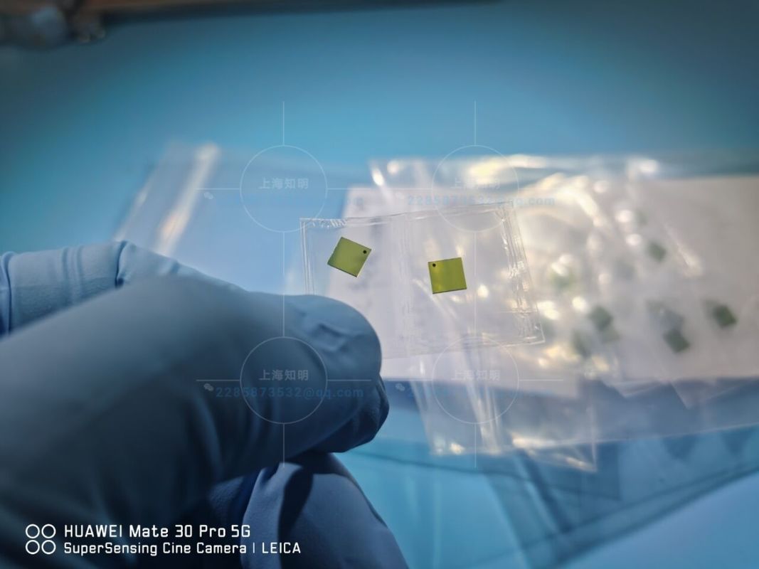 4H-N 5x5mm Sic Wafers DSP Ceramic Catalyst Substrate