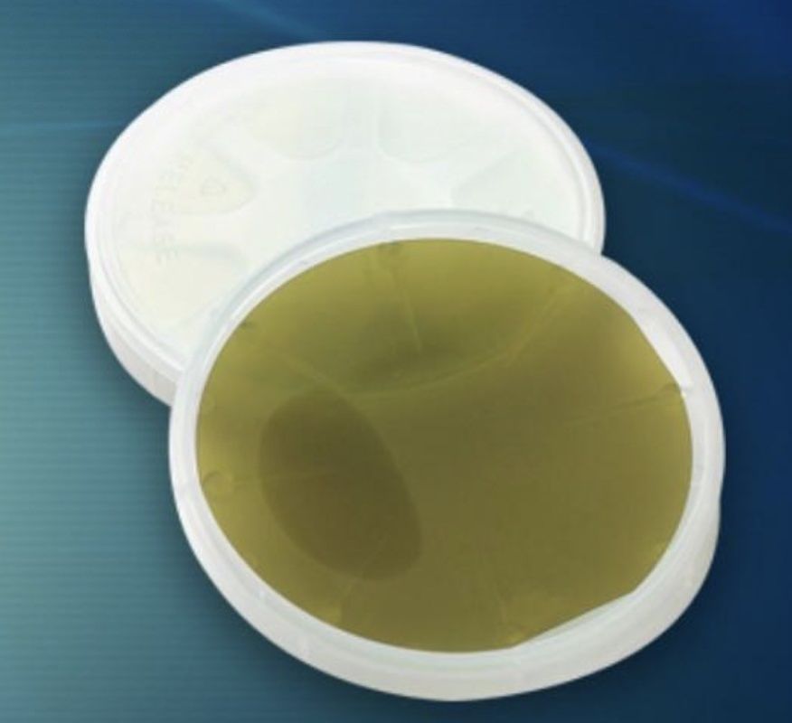 6inch Dia 150mm 350um Thickness 4H N Type SiC Substrate For SBD MOS ...