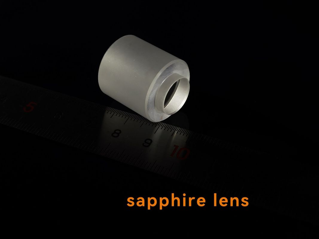 C plane polished Sapphire Optical Windows Cylinder Rod Lens