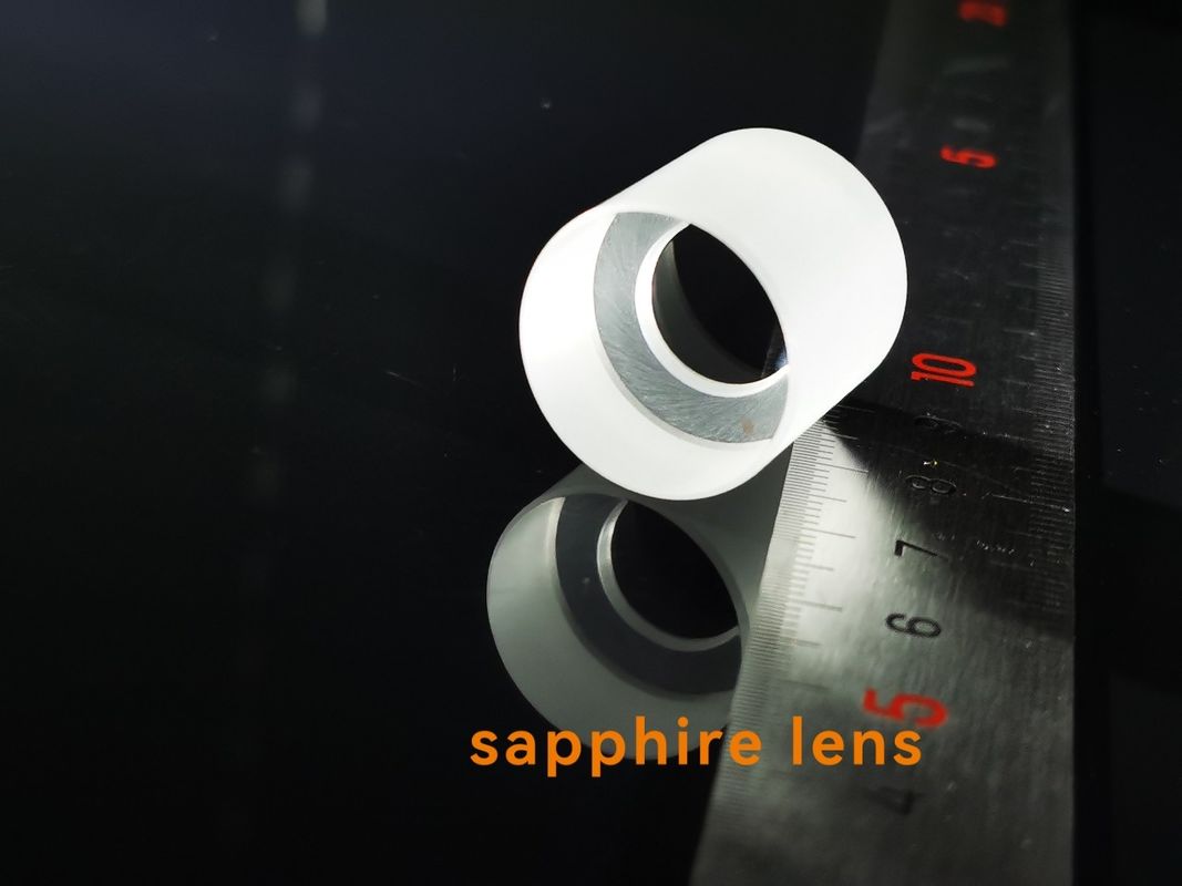 C plane polished Sapphire Optical Windows Cylinder Rod Lens