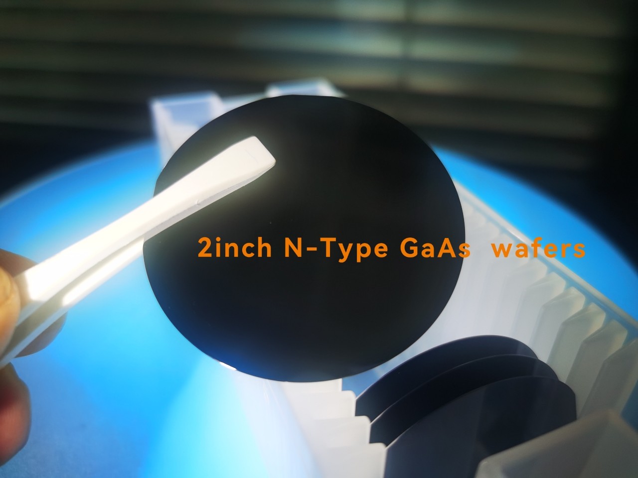 Si Doped Undoped GaAs Wafer Gallium Arsenide Substrates 2inch N Type