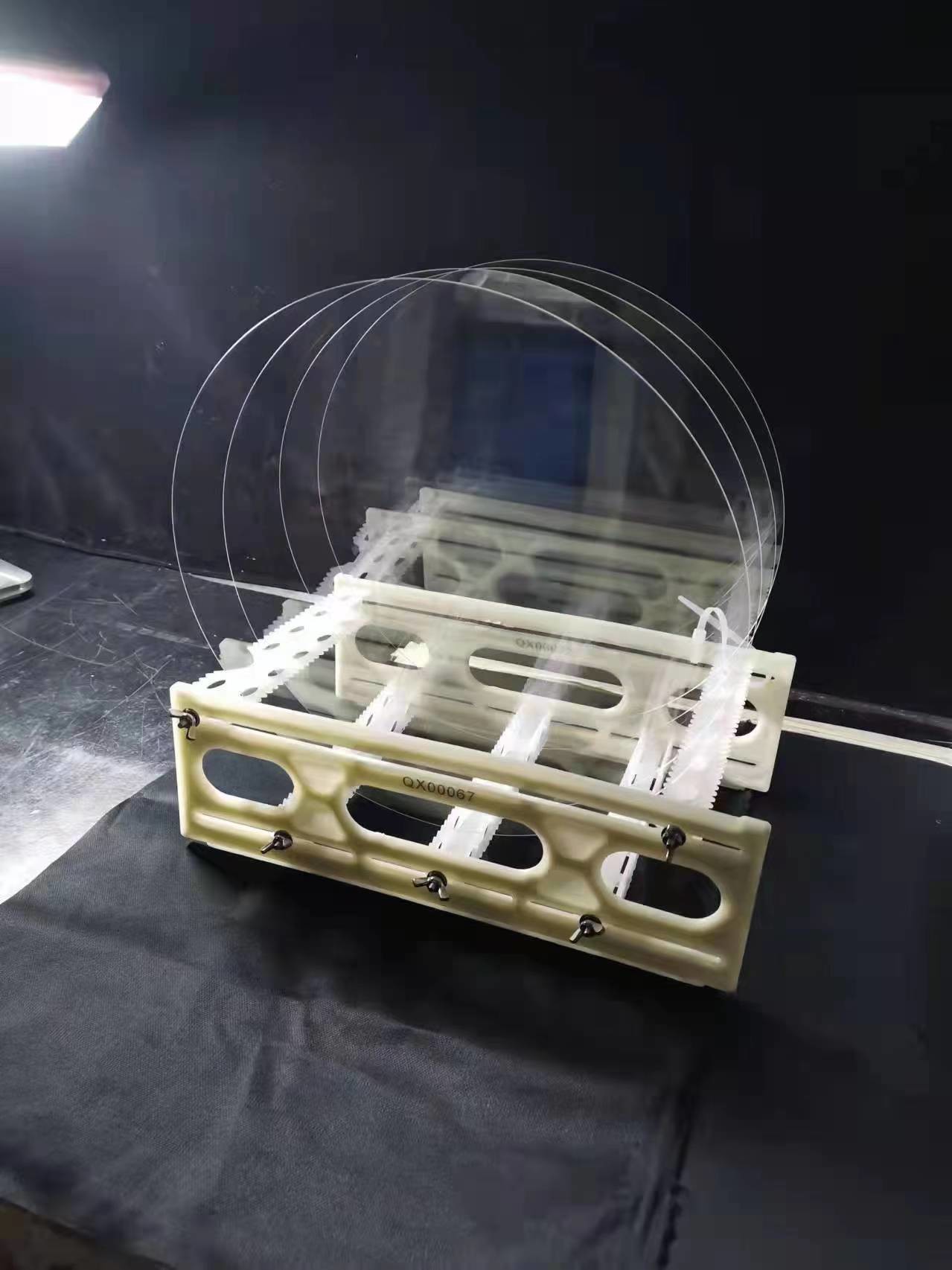 12inch dia300mm 0.7mm thickness Borosilicate33 substrate glass wafers ...