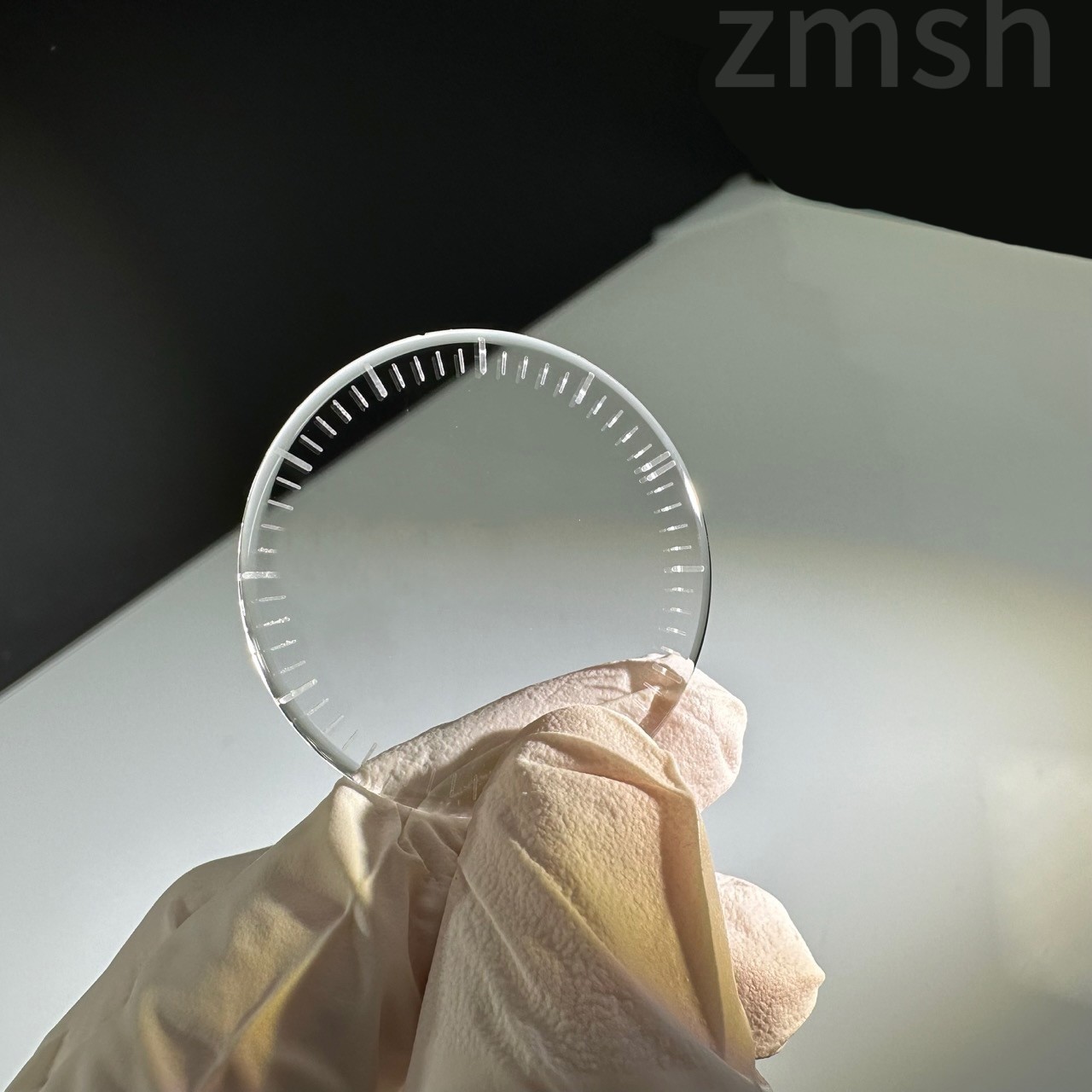 30-50mm Sapphire Watch Face Al2O3 Windows Transparent Double Side ...