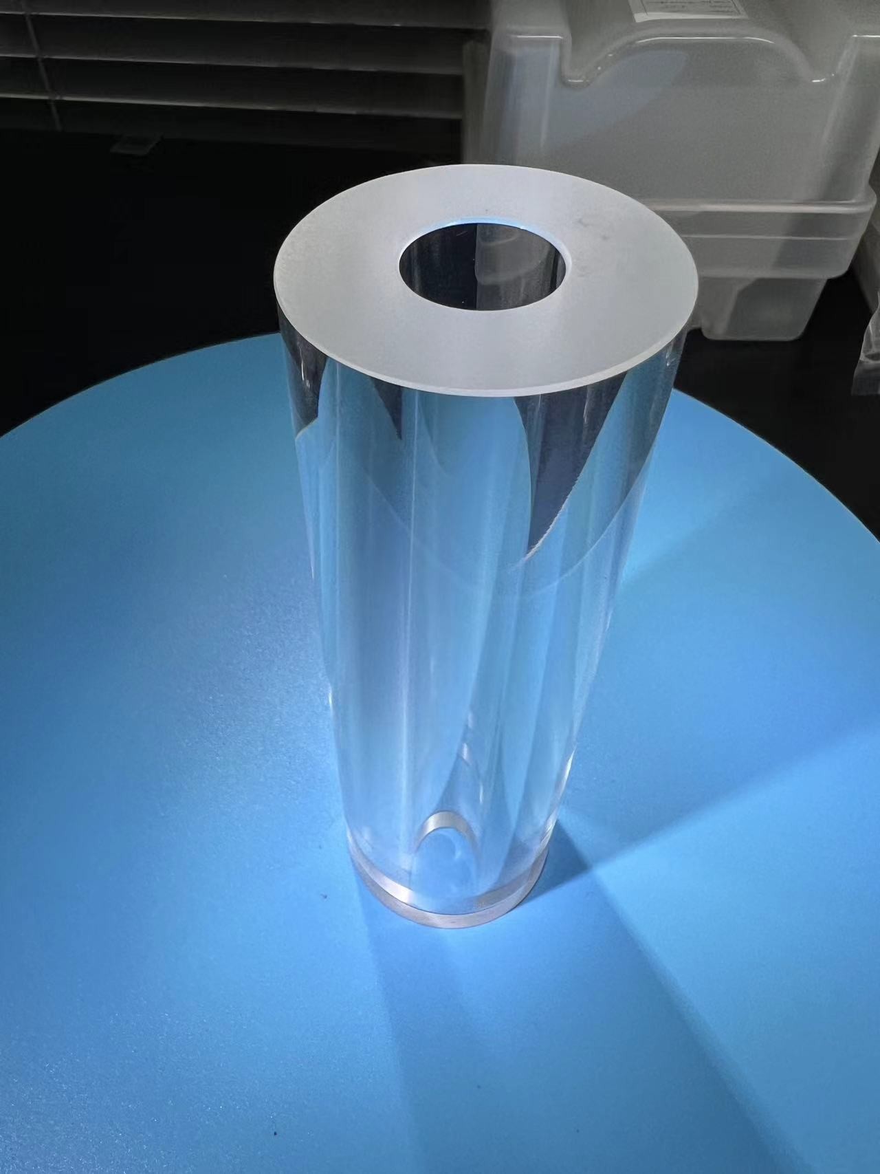 Custom Sized Al2O3 Sapphire Glass Tube with Precision Grooves