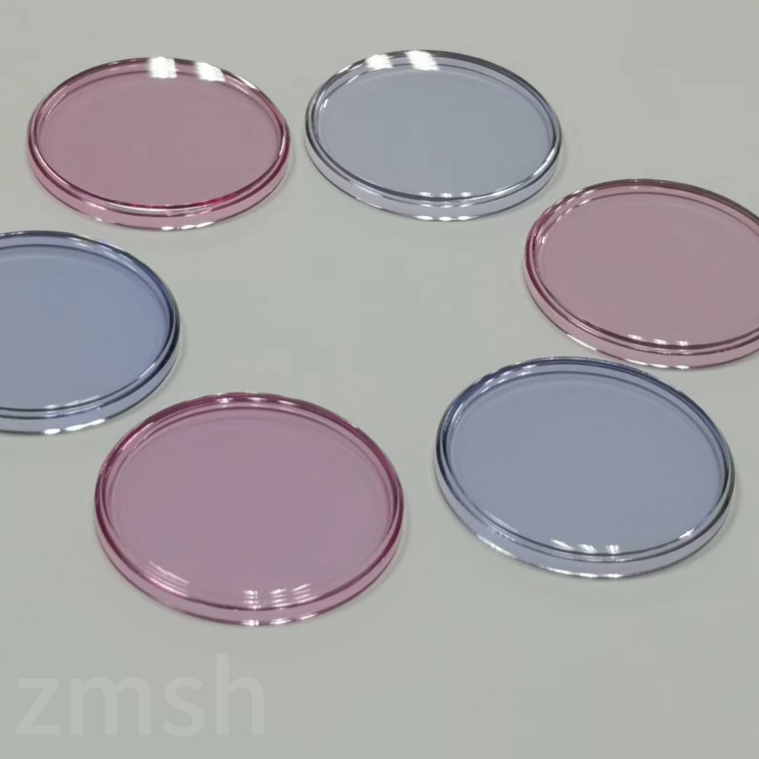 Color Sapphire Watch Mirror Anti Reflection Film Customization