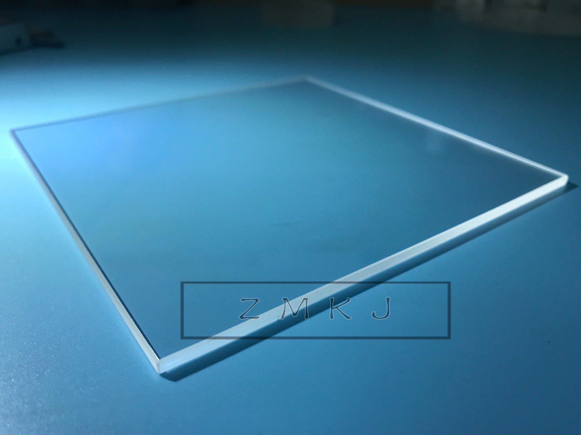116x116mm Square Sapphire Optical Windows , Sapphire Crystal Glass 8mm ...