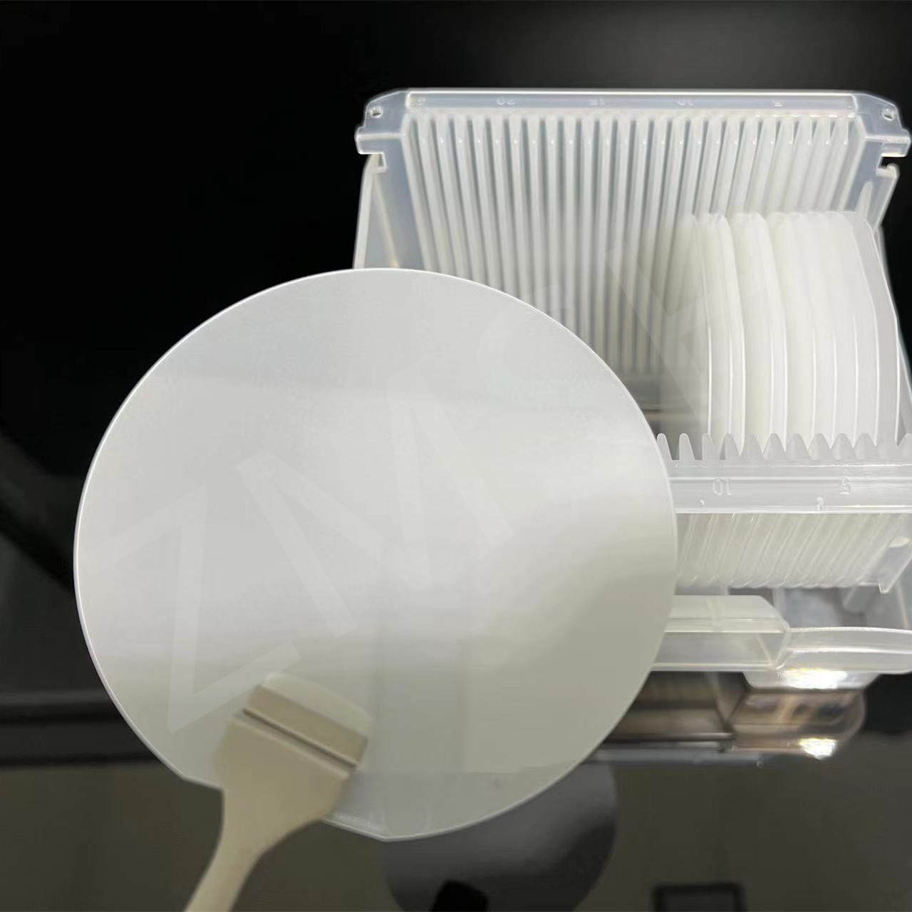 4inch Sapphire Wafer Sapphire Substrate Al2O3 Wafer 9.0mohs Transparent ...