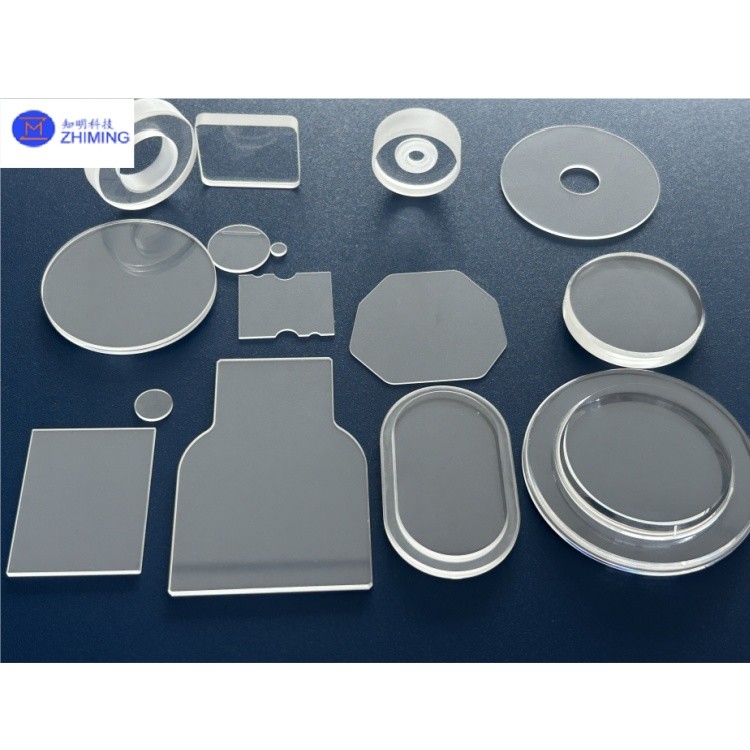 Sapphire Window Crystal Glass Lens Substrate Al2O3 Customized Irregular ...