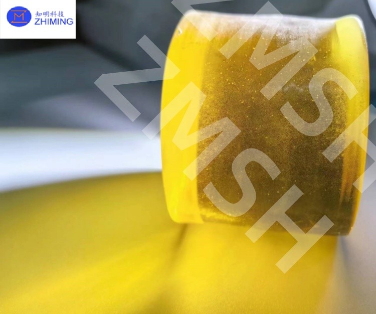 Artificial Colored Gemstones Rough Lemon Yellow Shape Free Cut High ...