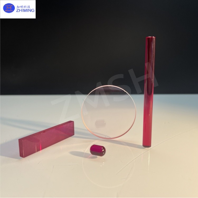 Ruby Rods / Glass Ball / Optical Window / Prism Ruby Optical Element Laser Rod Titanium Sapphire ...