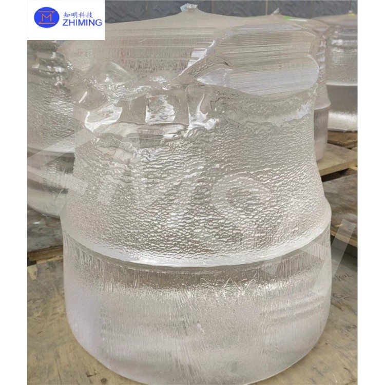 Grown Sapphire Crystal Boule Sapphire Ingot KY Kyropoulos method 80kg-300kg