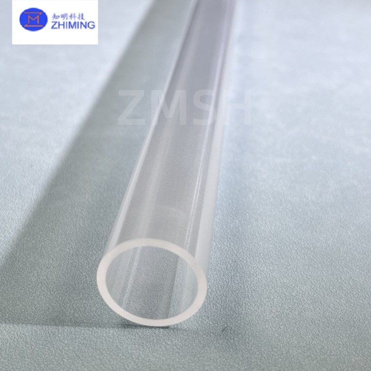 Sapphire Optical Glass Tube Al2O3 High Hardness 9.0 Polished Customized ...