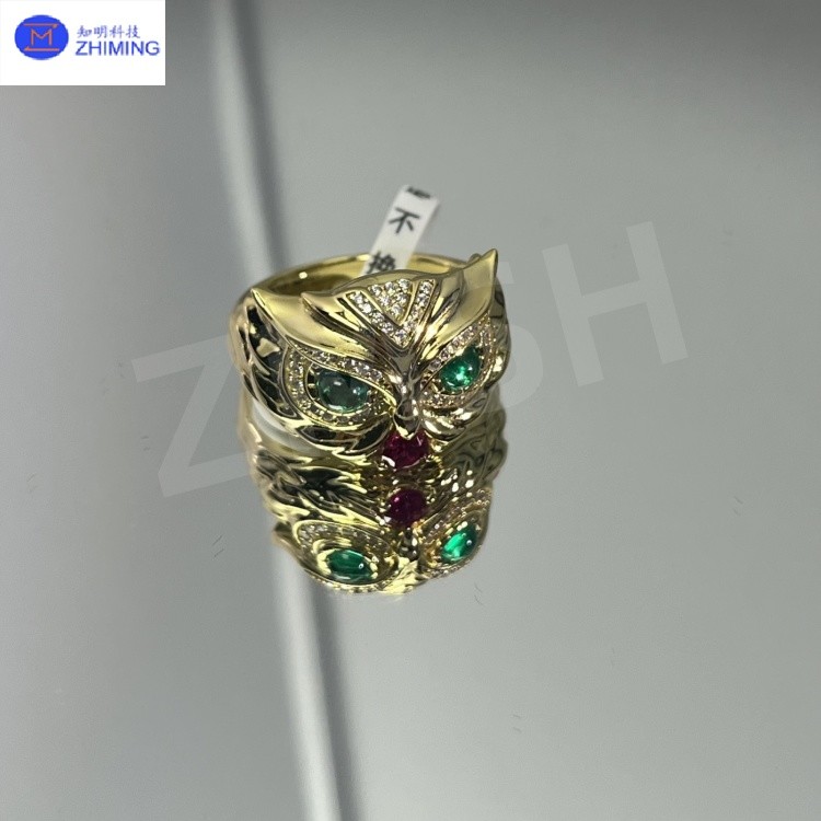 Premium Custom Lab-Grown Colored Sapphire Gemstones Jewelry Rings ...