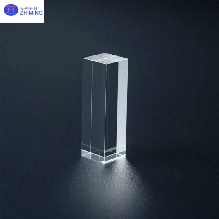 Transparent Quartz Prism Quartz Glass Crystal Customized By Drawings