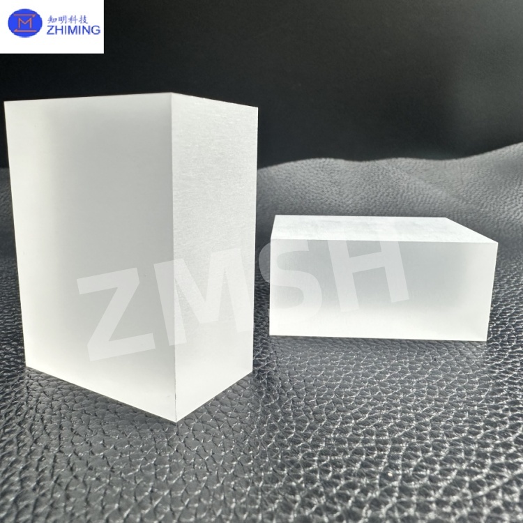 Sapphire Block 40×24×52 Al₂O₃ 99.999% Transmittance≥80% Precision Cutting