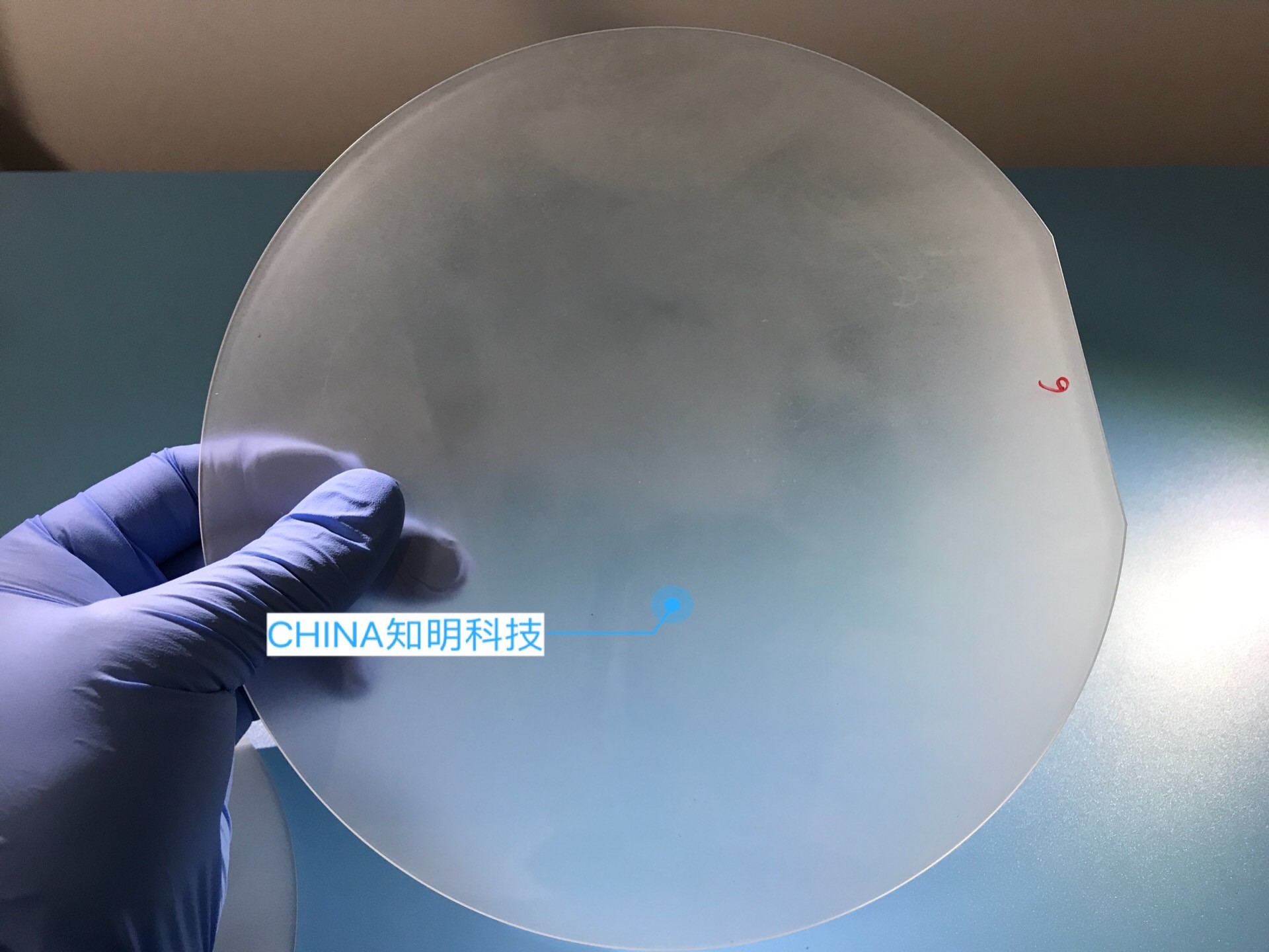 8 Inch Sapphire Wafer With Notch For Semiconductor Carrier Plate Dsp ...