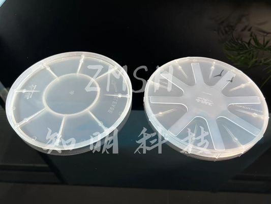 2inch PE or PP Box of Sapphire Wafer Single Packaging Wafer Single Tray