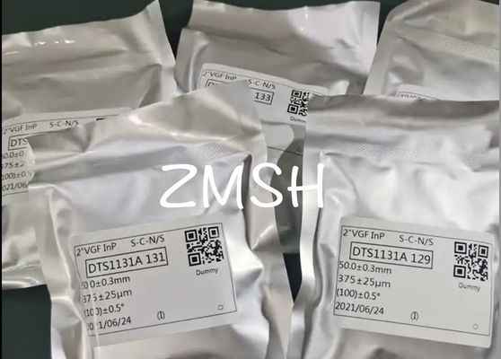 Indium Phosphide InP Epitaxial Wafers 2'' 3'' 4'' Optical Communication ...