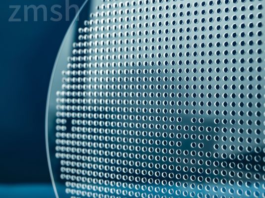 Through Glass Vias (TGV) For JGS1 JGS2 Sapphire Corning Glass Eligible ...