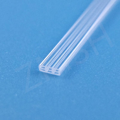 Fused Quartz Glass Optical Tube SiO2 Crystal Material Transparent Glass ...