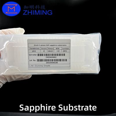 2-Inch C-Plane Sapphire Substrate for Process Development & Equipment ...