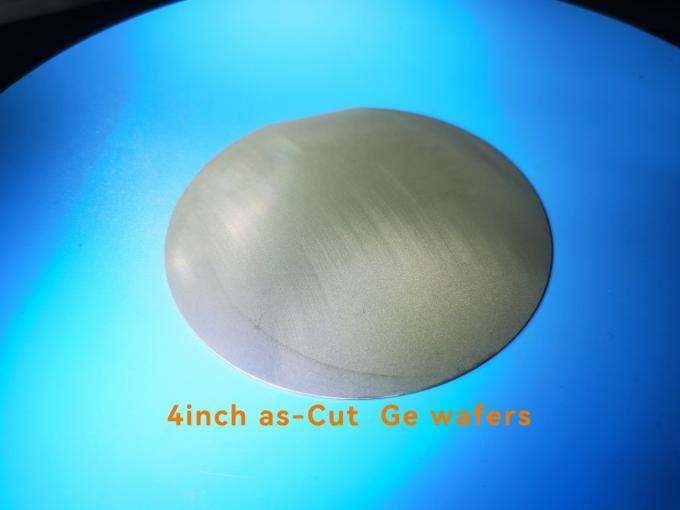 P Type / N Type Ge Substrate Germanium Wafers 2inch 3inch 4inch