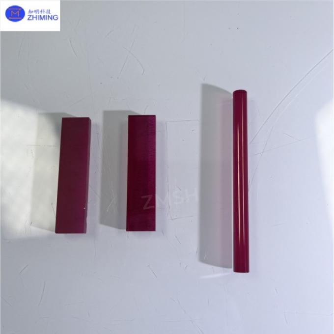Ruby laser rod Al₂O₃:Cr Size dia4*90mm or customize for laser system